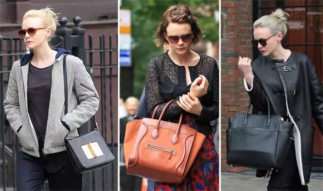 As moitas bolsas de Carey Mulligan