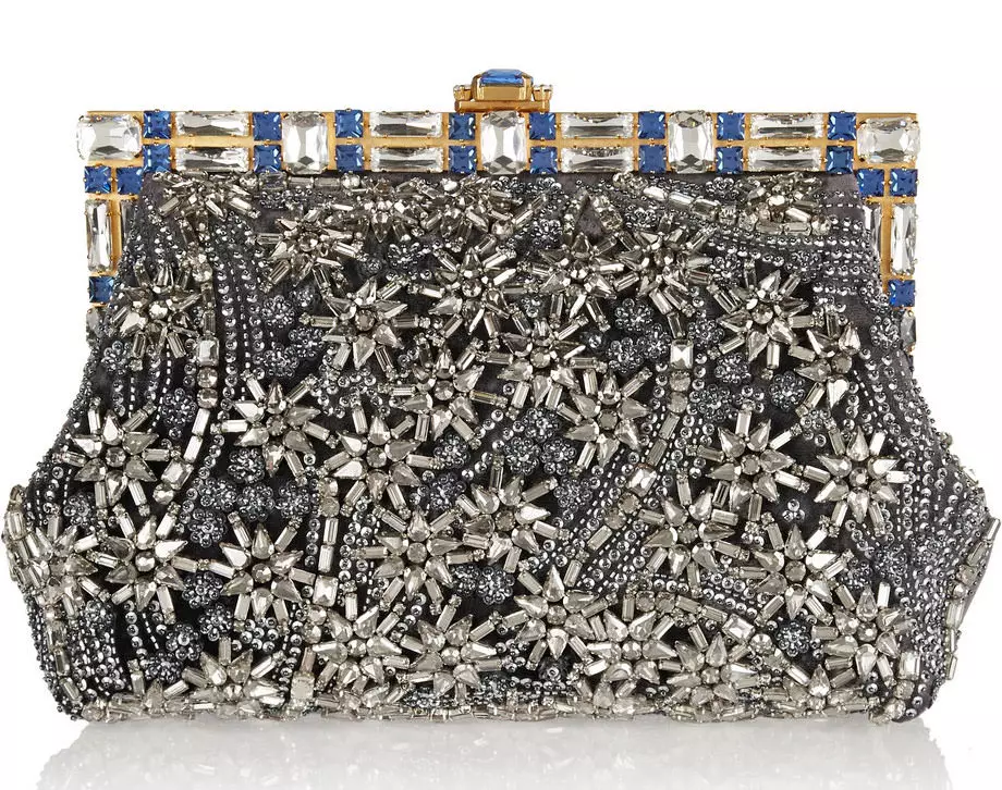 Dolce-and-Gabbana-Swarovski-Embellished-Velvet-Clutch