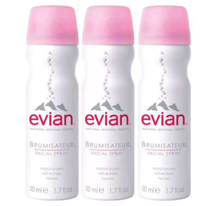 Evian-Travel-Size-Facial-Water-Sprey-(Набор з-3)