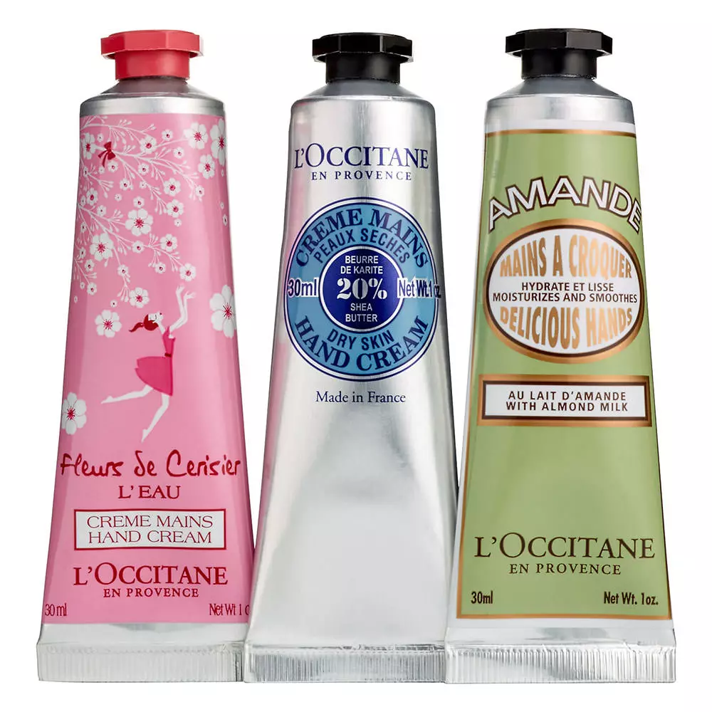 L'Occitane-સુંદર-હેન્ડ્સ-ક્રીમ-સેટ