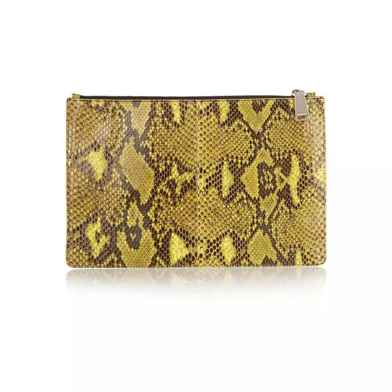 Jil Sander_Chatu mkubwa clutch_THE OUTNET.COM