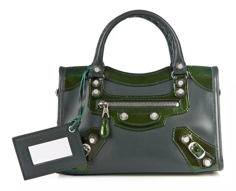 Balenciaga-Bicolor-Giant-Mini-Stad-Groen