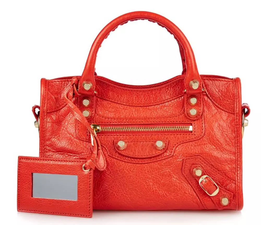 Balenciaga-Giant-Mini-City-Rojo