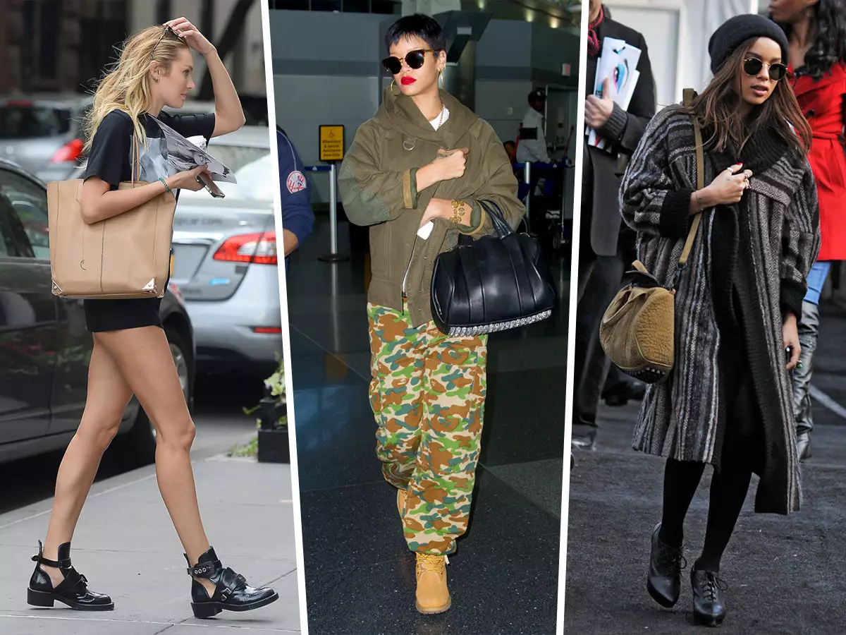 Throwback Thursday: Celebs thiab lawv Alexander Wang Hnab