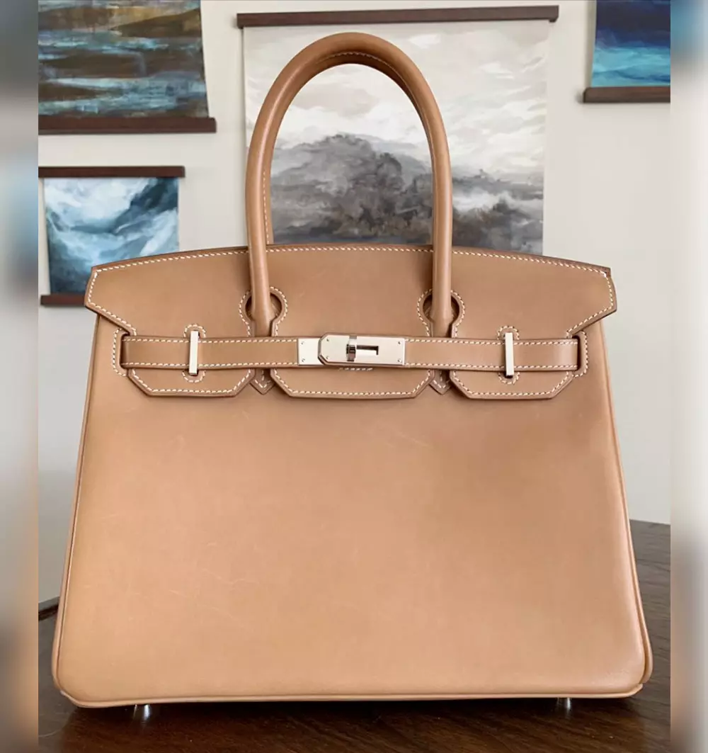 Μια Barenia Birkin με Πατίνα