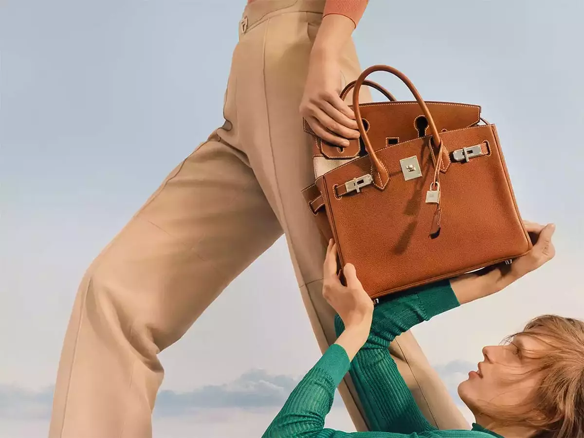 Hermès Sac et Écharpe Couleurs Automne 2021