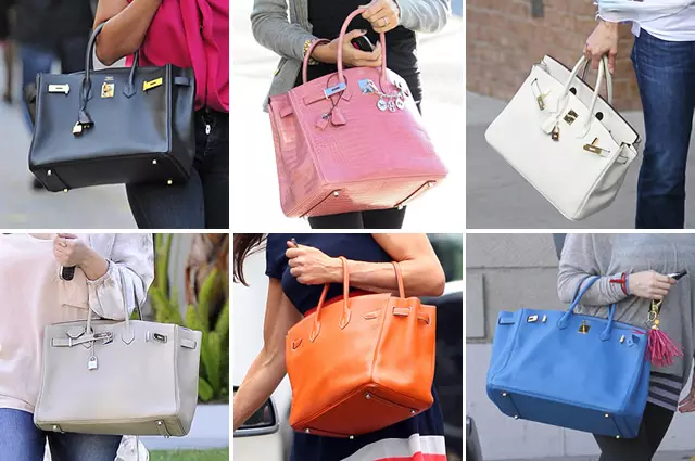 Знакамітасці і іх сумкі Hermes Birkin: рэтраспектыва 12234_1