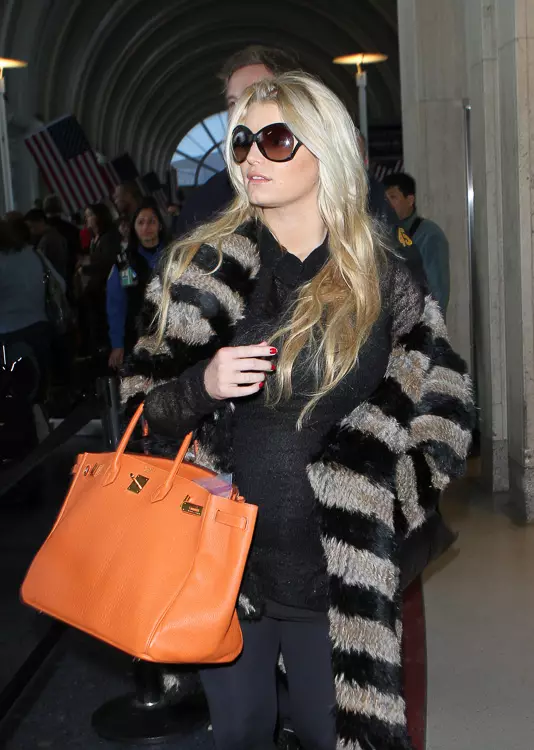 Celebrities thiab lawv Hermes Birkin Bags: Ib Retrospective 12234_40