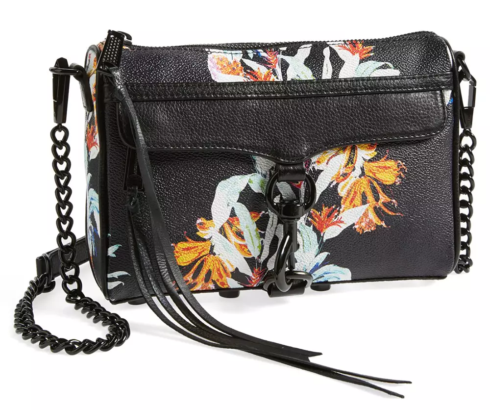 Rebecca Minkoff Floral MAC Hnab