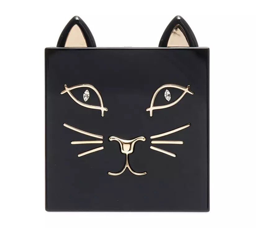 กระเป๋าสตางค์ Charlotte Olympia Kitty Perspex