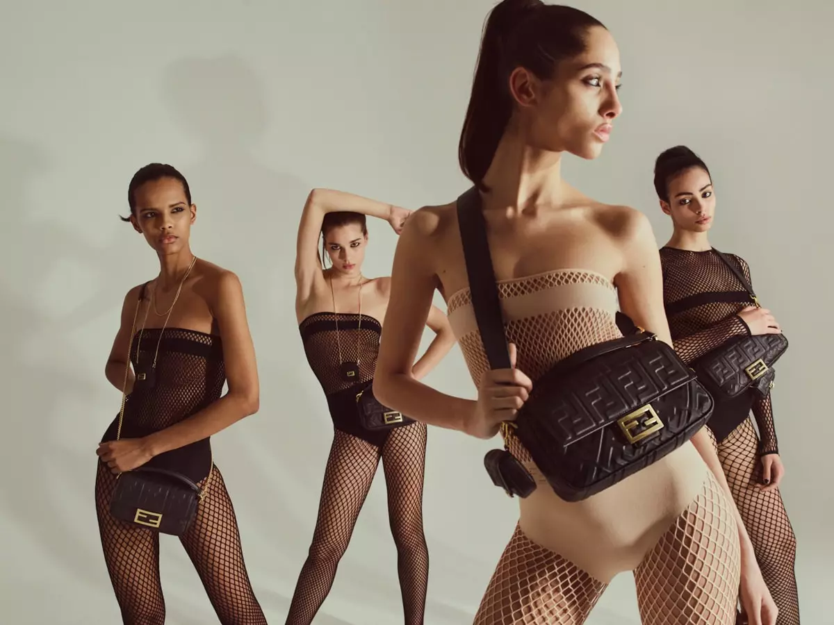 Fendi celebra sus bolsos icónicos con nuevas y audaces imágenes 1251_1