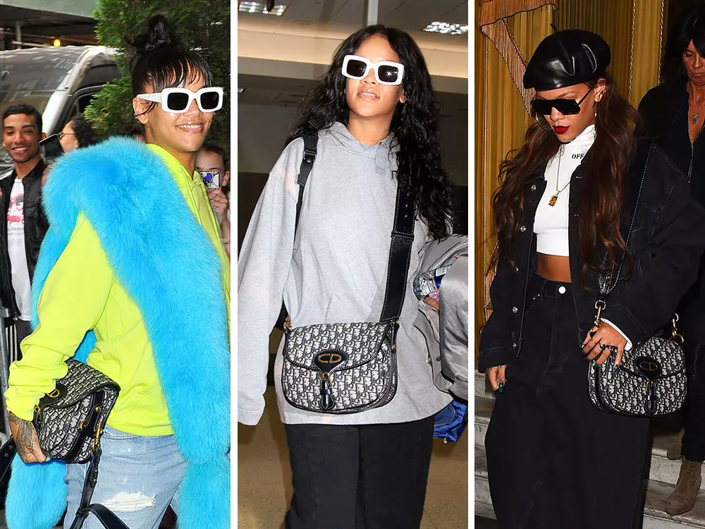 Naanị enweghị ike ị nweta oke: Rihanna na akpa akwa akwa Dior ya 12538_1