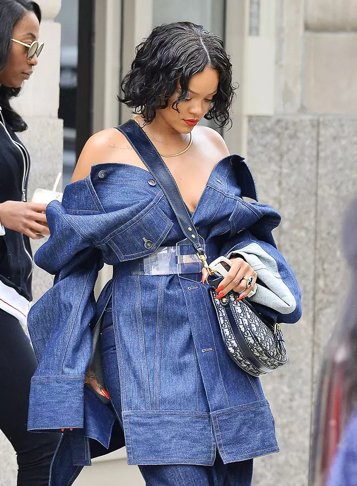 Naanị enweghị ike ị nweta oke: Rihanna na akpa akwa akwa Dior ya 12538_3