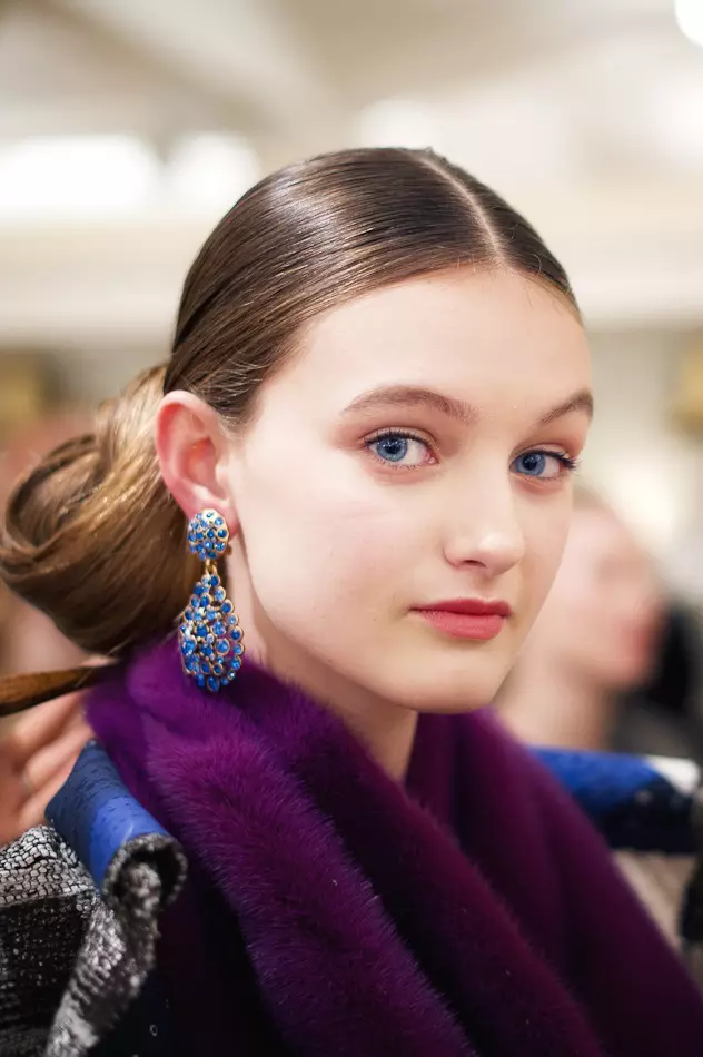 Oscar de la Renta Pre-Fall Backstage (2)