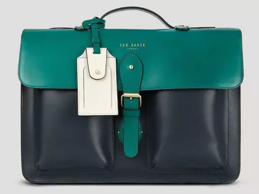 Bossa d'home dilluns: Maletí de pell mixta de Ted Baker Harlemm