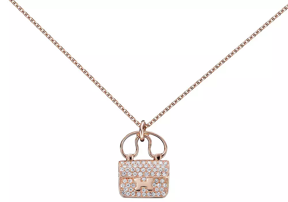 Hermes-Constance-Pingente-Rose-Ouro-e-Diamantes