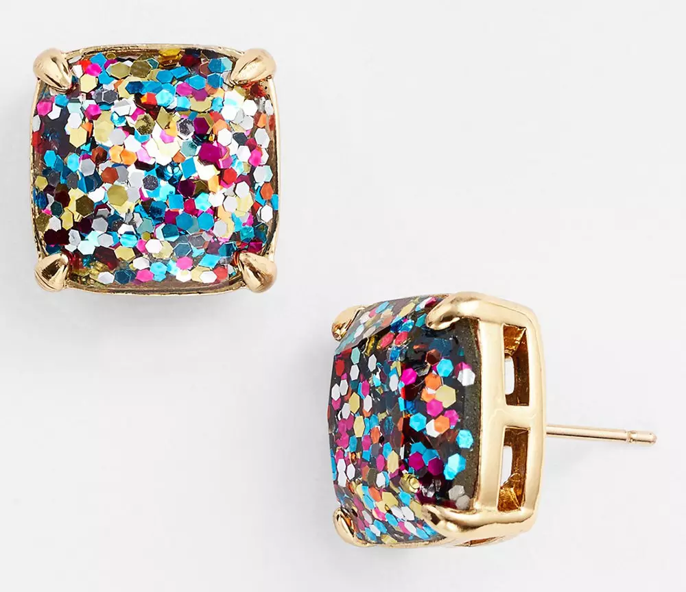 Anting Pejantan Kate Spade Glitter