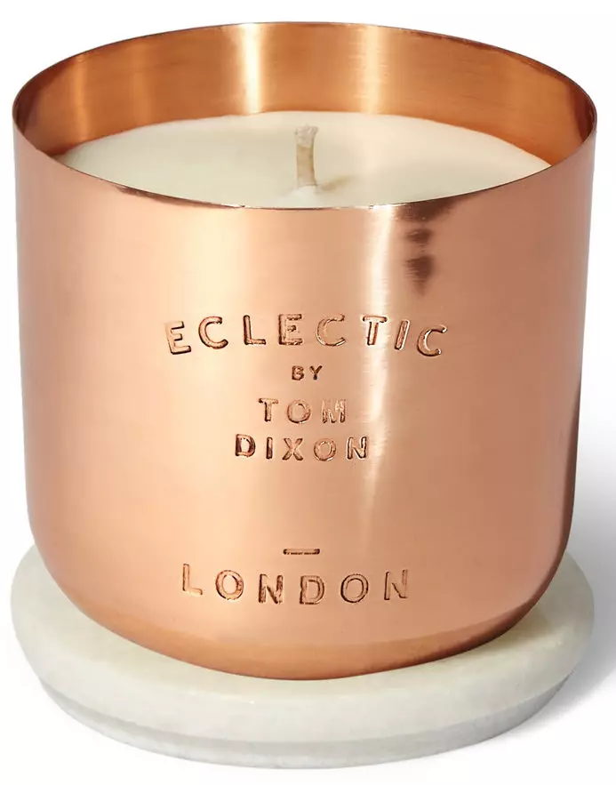 Tom Dixon London Crocus และเทียนหอมอิฐ