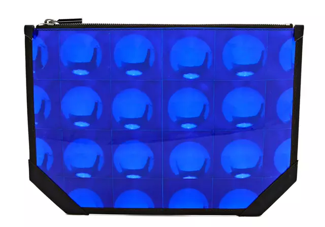 Mugler Mirror Hologram Clutch