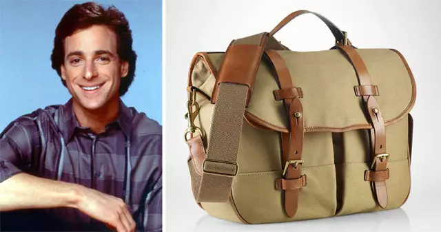 Danny Tanner ແລະ Polo Ralph Lauren Canvas Messenger Bag