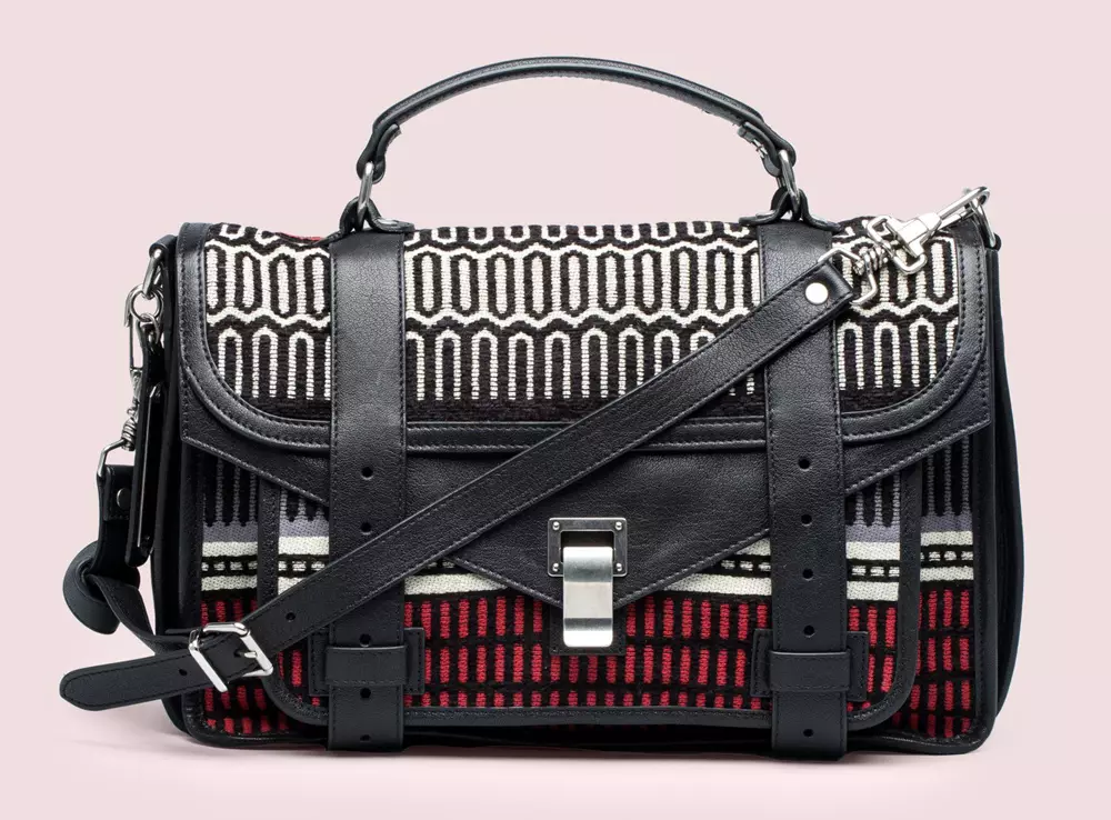 Proenza Schouler Baja Урта PS1 сумкасы