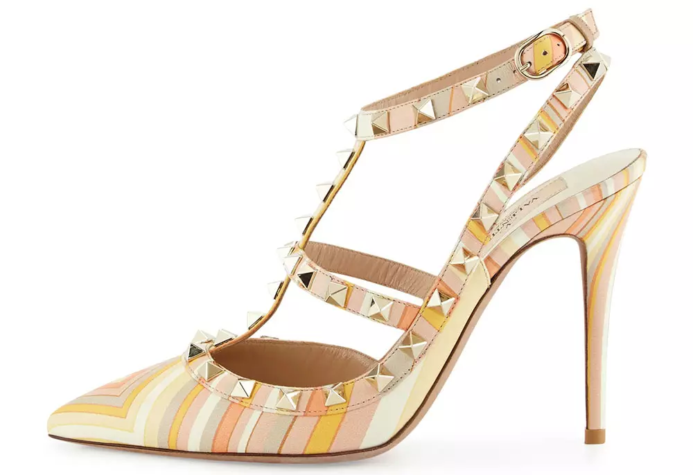 Valentino Harlequin-Print Rockstud Pump 1195 dollár a Bergdorf Goodmanen keresztül