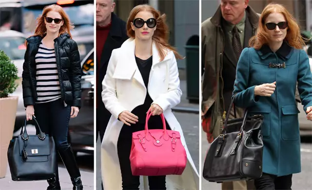 Les nombreux sacs de Jessica Chastain 14246_1