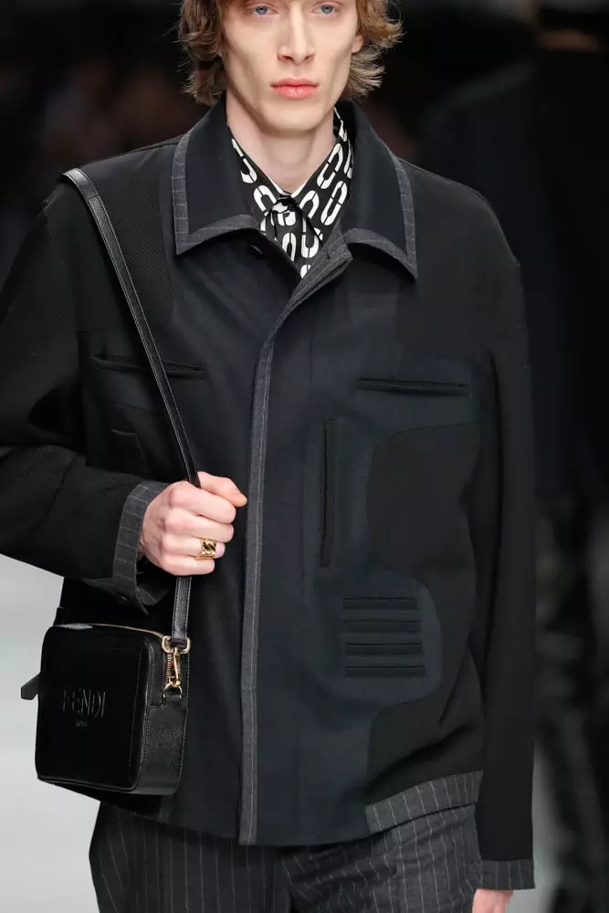 Alle tassen út 'e Fendi Heren Fall 2020 Kolleksje 1491_13