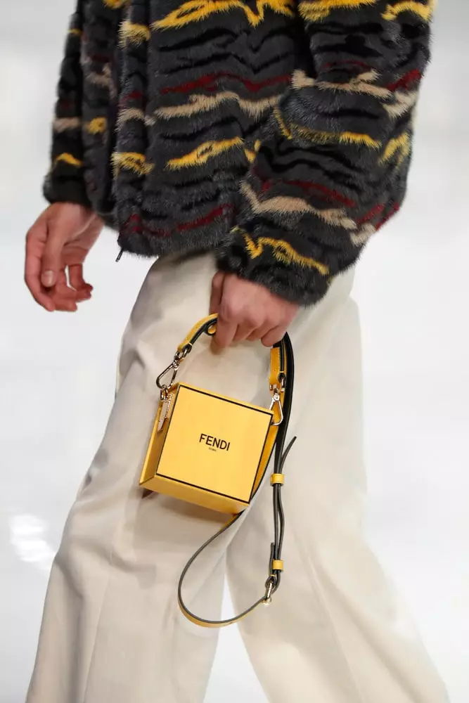 Alle tassen út 'e Fendi Heren Fall 2020 Kolleksje 1491_29