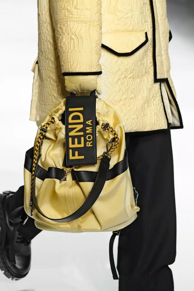 Alle tassen út 'e Fendi Heren Fall 2020 Kolleksje 1491_37