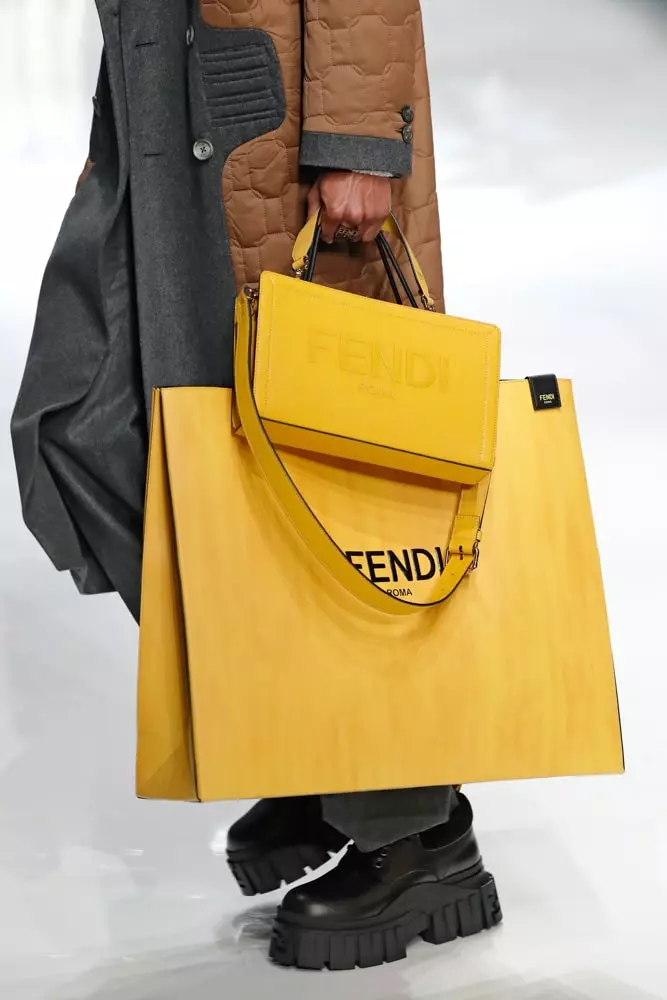 Alle tassen út 'e Fendi Heren Fall 2020 Kolleksje 1491_6