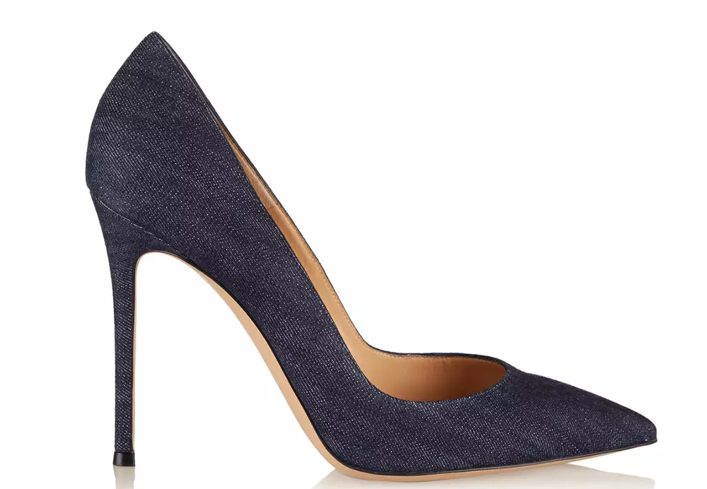 Gianvito Rossi Denim Pumps