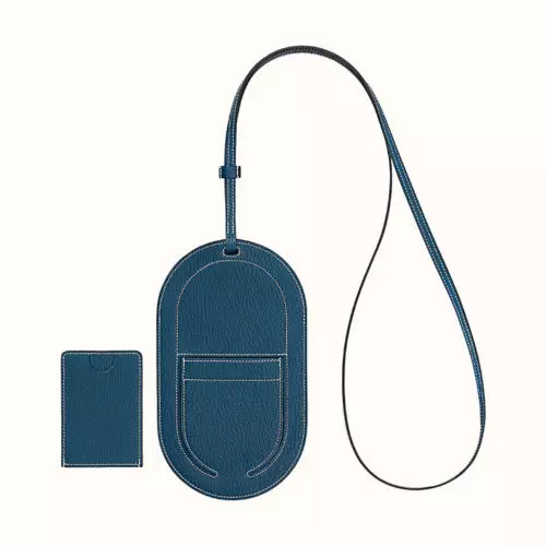 In-The-Loop Phone To Go GM Case in Deep Blue Chevre