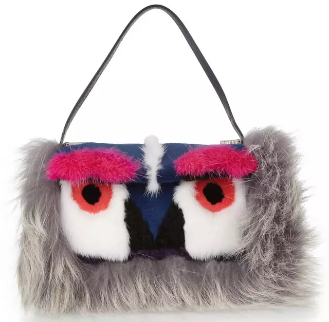 Fendi Owl Baguette торба