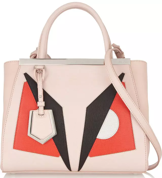 Fendi 2Jours Small Shopper Rosa