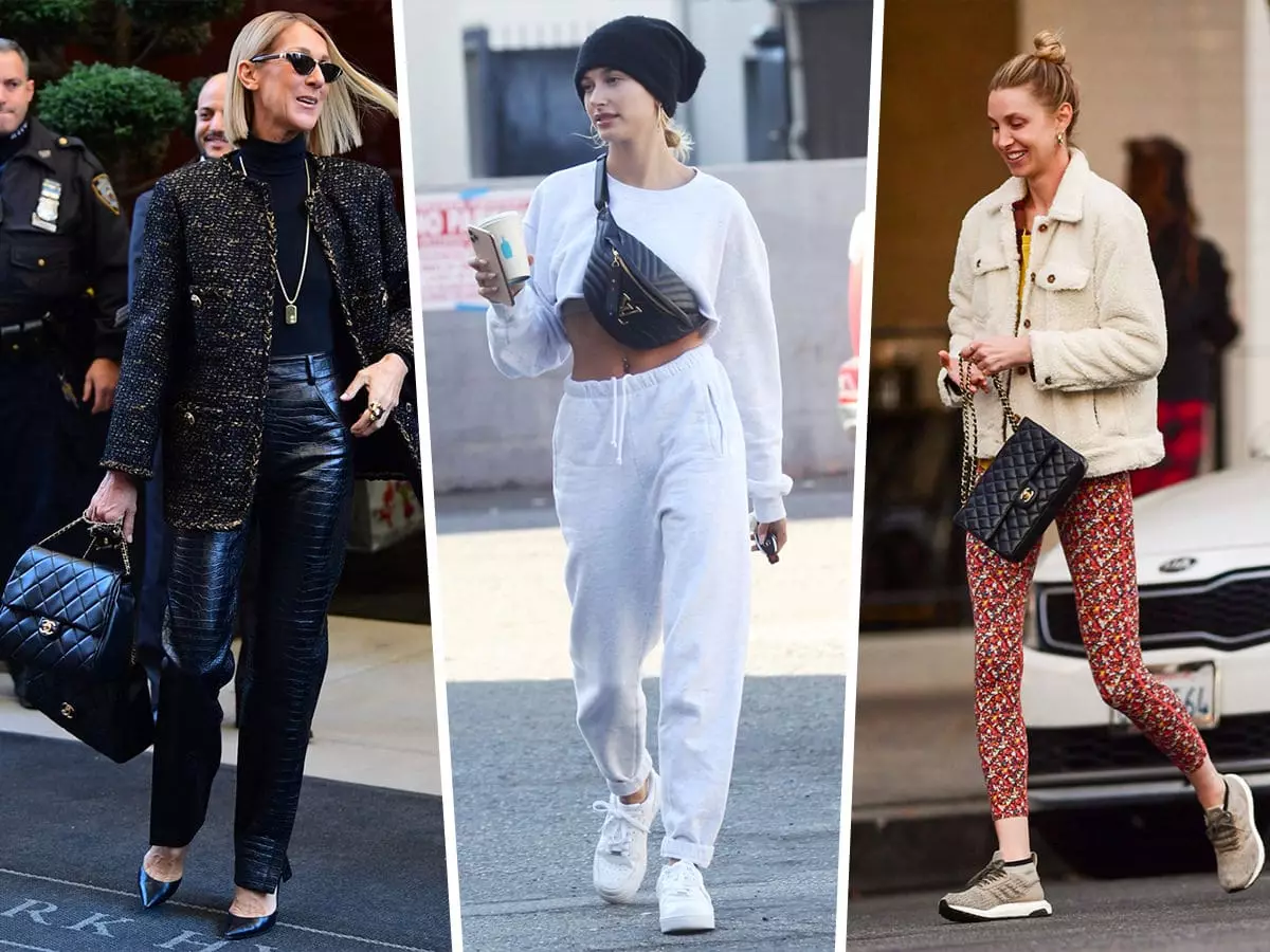 Celebs Schrëtt eraus an hirem Casual Best mat Longchamp, Wandler a Chanel