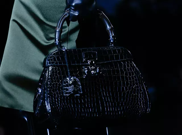 Gucci 2013 වැටීම සඳහා එහි අත්සන උණ බම්බු නැවත සකස් කරයි 16086_5