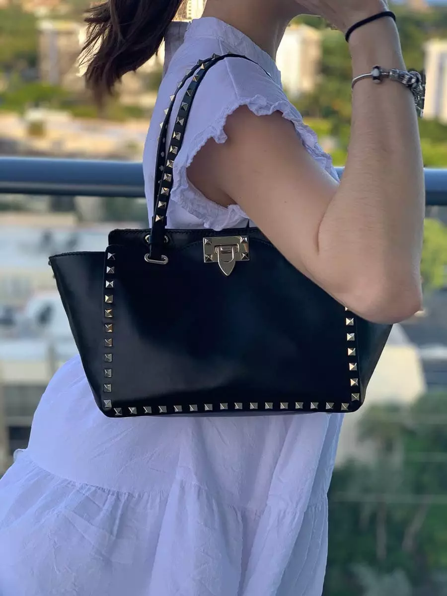 საყიდლები: Valentino Rockstud ჩანთა 1608_4