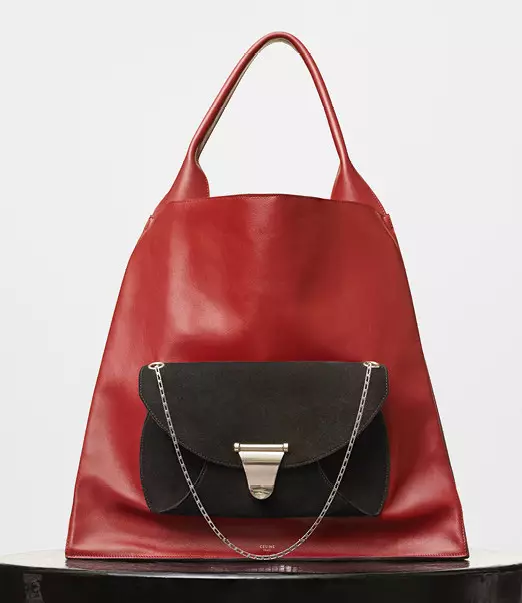 Celine-Bolso-Shopper-mediano-con-bolso-vermello-3750