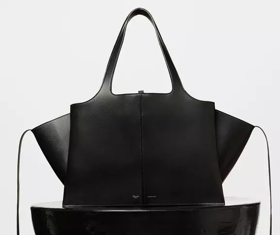 Celine-Tri-Fold-Shoulder-Tag-Black-3400