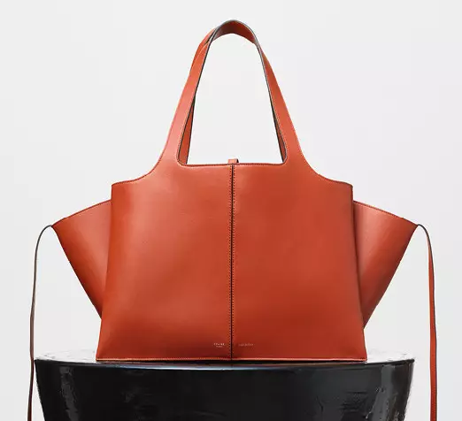 Celine-Tri-Fold-Schultertasche-Brick-3400