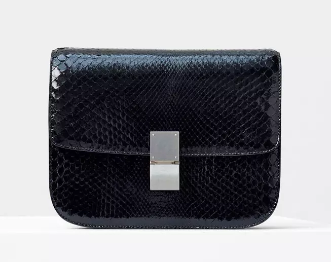 Celine-Classic-Agasanduku-Umufuka-Umukara-Python-5600