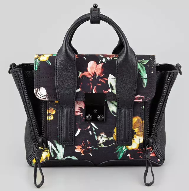 3.1 Phillip Lim Mini Pashli Çiçəkli Tote