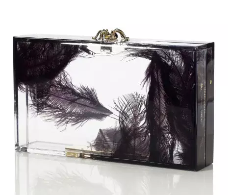 Waxaan u maleynayaa inaan jeclahay Charlotte Olympia Pandora Feather Clutch 17805_2