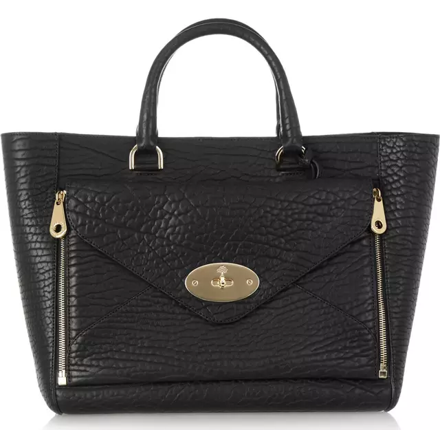 Mulberry Willow Tote Swart