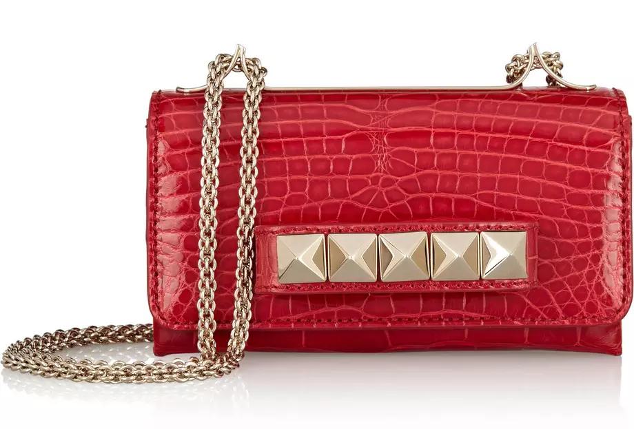 Bolsa de ombro Valentino Crocodile VaVaVoom