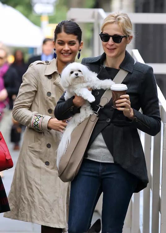 Kelly Rutherford o kopanya pooch, kofi, le Hermes Evelyne 19127_6