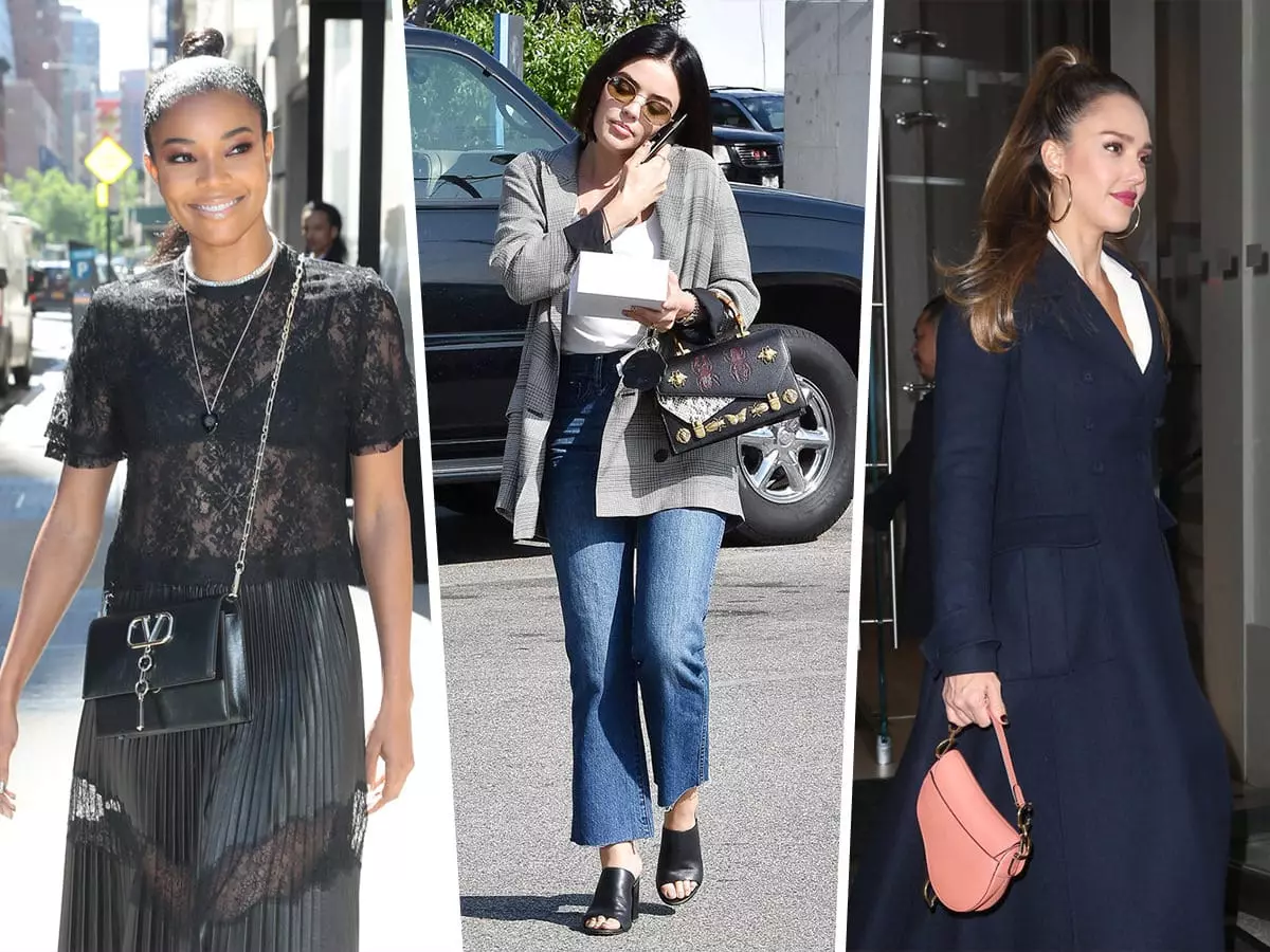 Celebs Drum Up Some Hype For New Projects Bags from Valentino, Balenciaga and More 1938_1