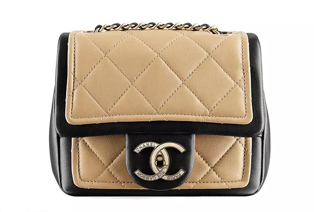 Chanel Two-tone Small Flap Bag