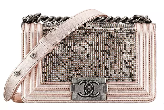 Chanel Strass Boy Boorsada Pink